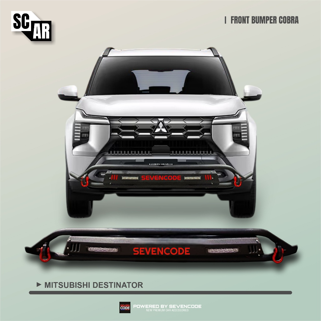 Jual Front Bumper guard besi with lamp led - Tanduk Depan Cobra by ...