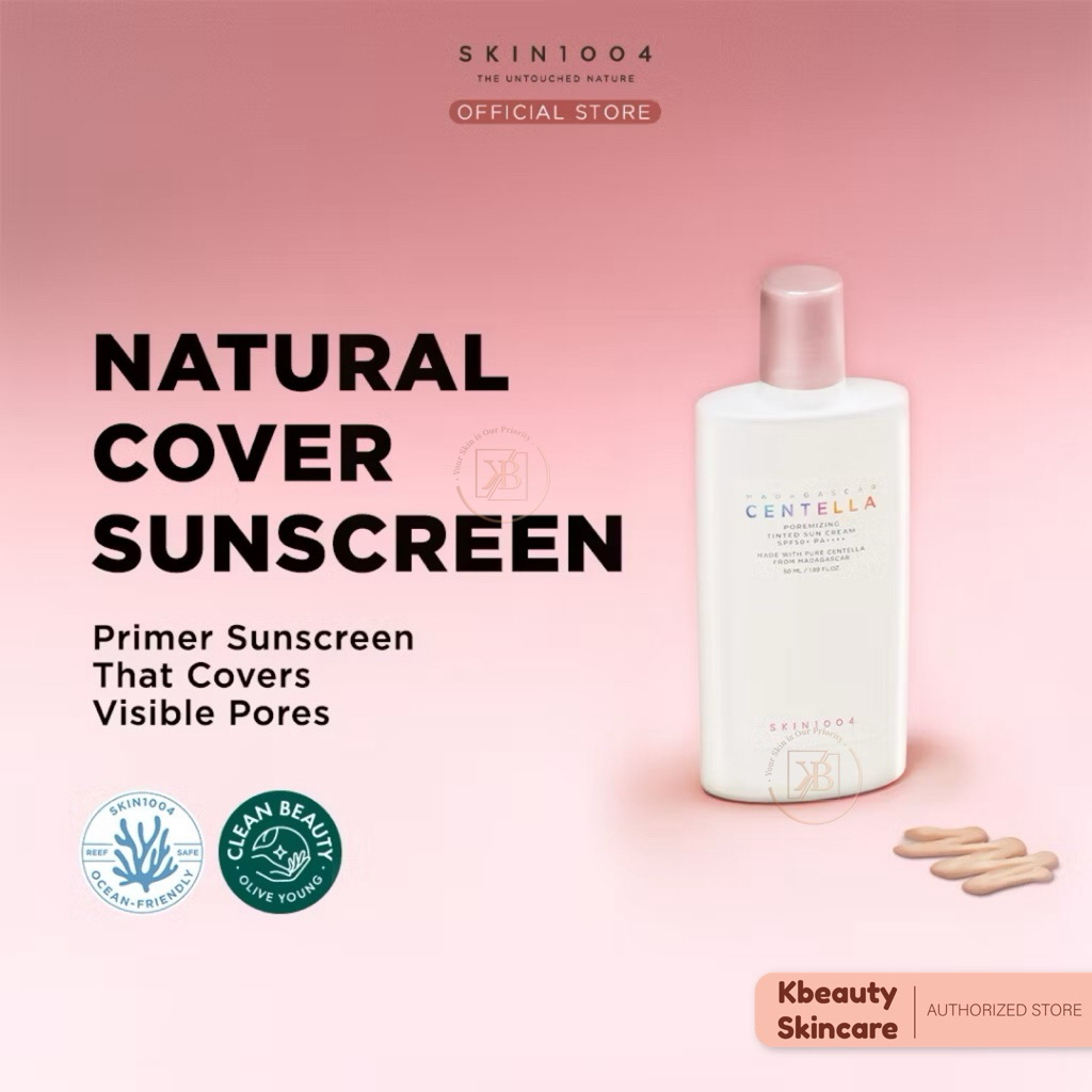 Jual SKIN1004 Poremizing Sunscreen SPF50 - Tinted Sunscreen Natural ...