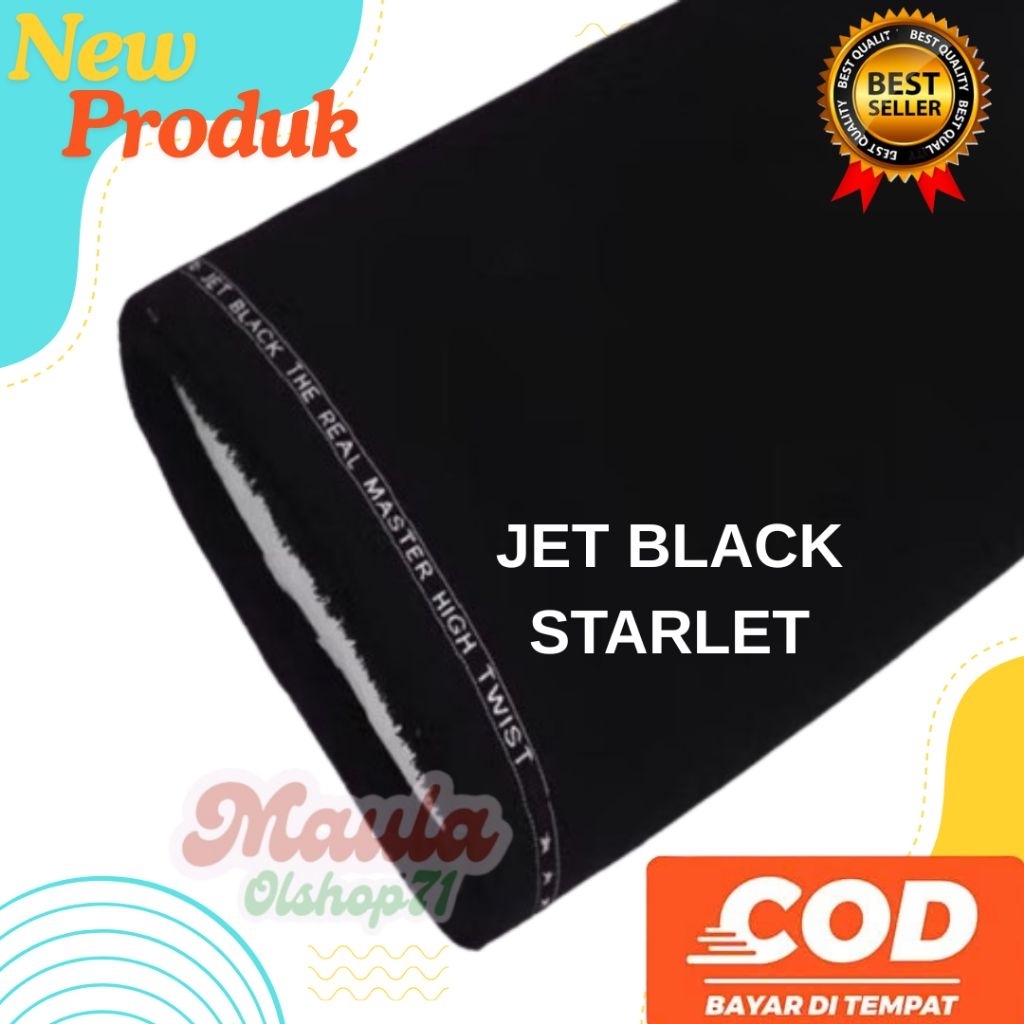 Jual BAHAN HITAM PEKAT KUALITAS SUPER JETBLACK UNTUK BAHAN JAS CELANA ...