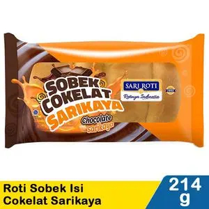 Jual Sari Roti Sobek Coklat Sarikaya Choco Cheese Bun Sari Roti Roti ...