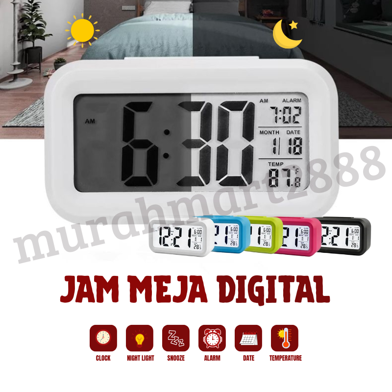 Jual Jam Alarm LED Display Alarm, Jam Digital | Shopee Indonesia