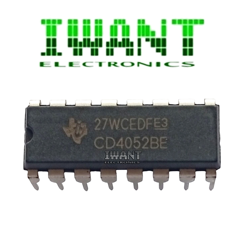 Jual 4052 DIP CD4052BE IC 4052 4052BE | Shopee Indonesia