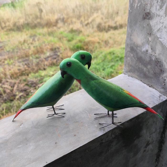 Jual Jontrot boneka mainan burung serindit /patung dekoy jontrot manuk ...