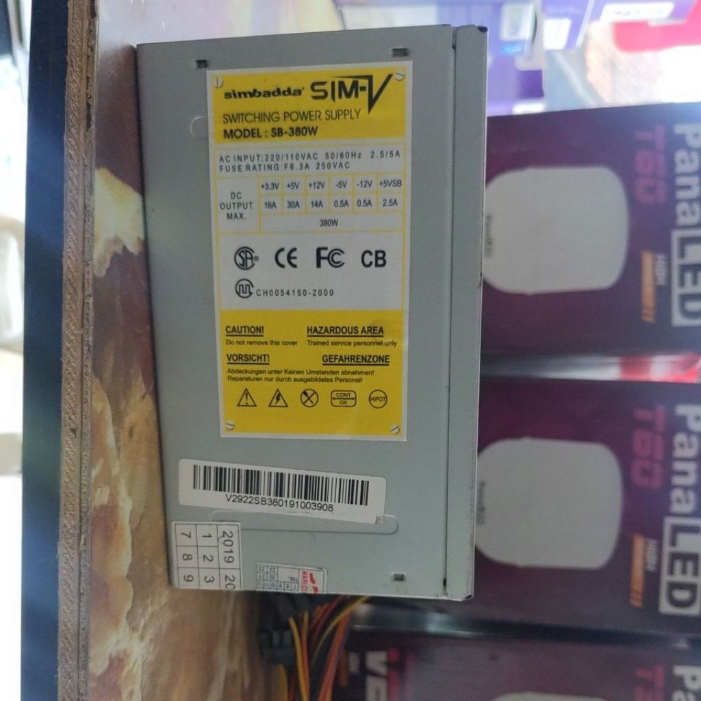 Jual psu simbada sim v 380watt (saklar) | Shopee Indonesia