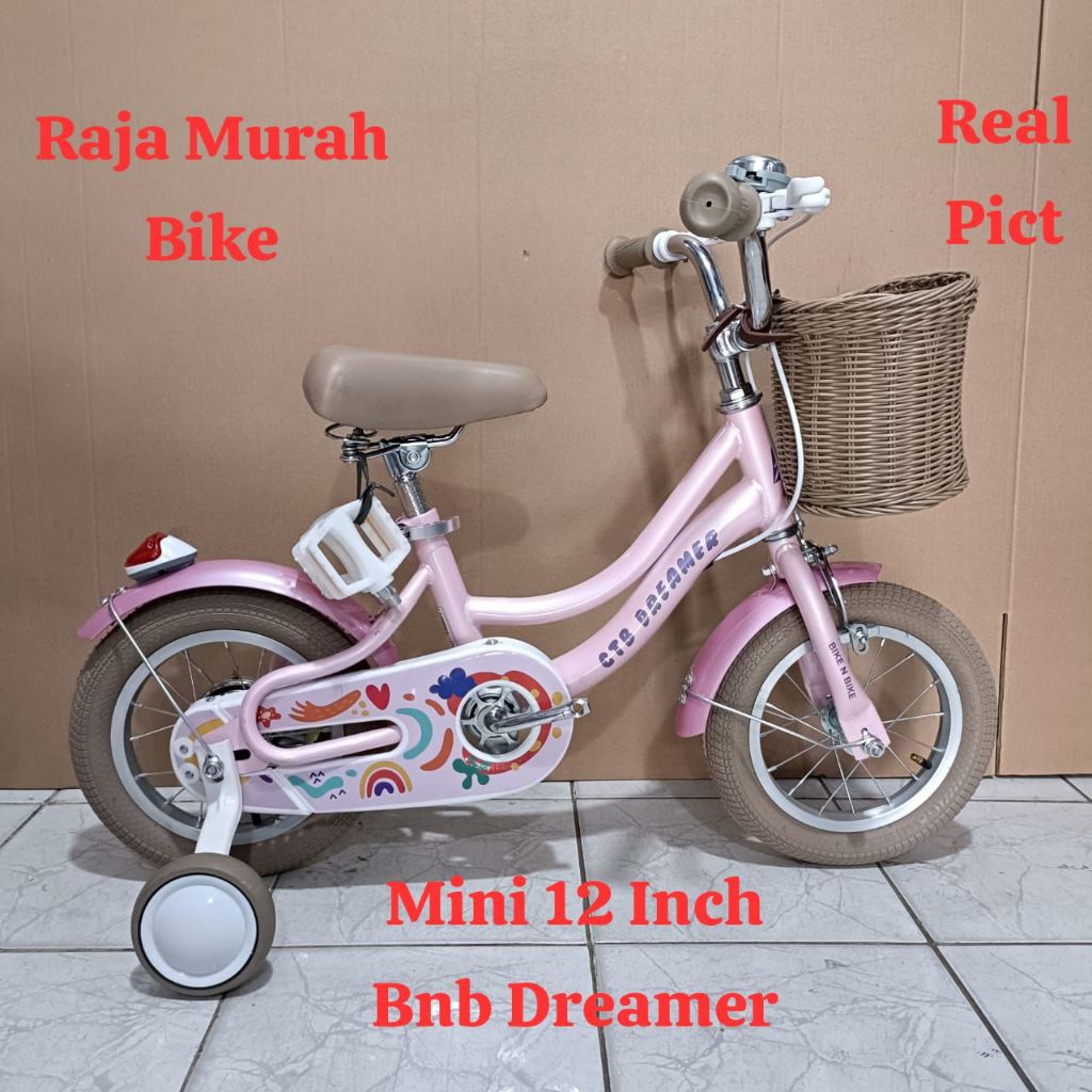 Jual Sepeda Anak Perempuan Mini 12 Inch CTB Bnb Dreamer Terbaru Sepeda ...