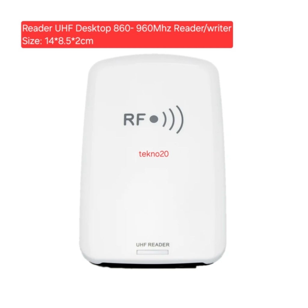 Jual UHF RFID Card Reader 860Mhz - 960Mhz UHF Desktop Reader & Writer ...