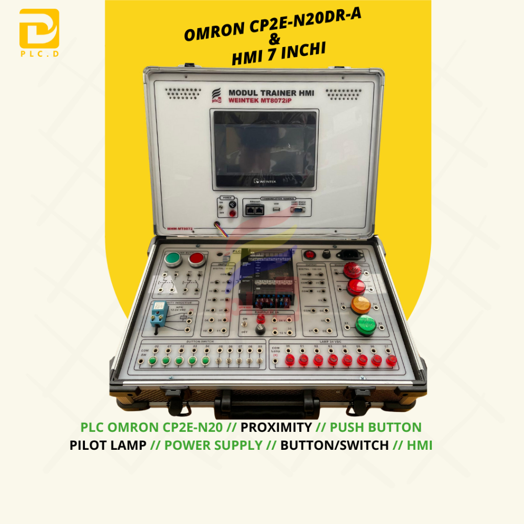 Jual PLC Omron CP2E-N20 With HMI Training Kit | Shopee Indonesia