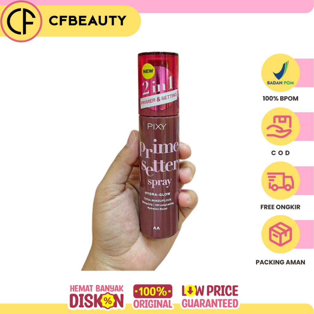 Jual PIXY 2IN1 PRIMER & SETTING 60ML /PIXY Prime Setter Spray Hydra ...