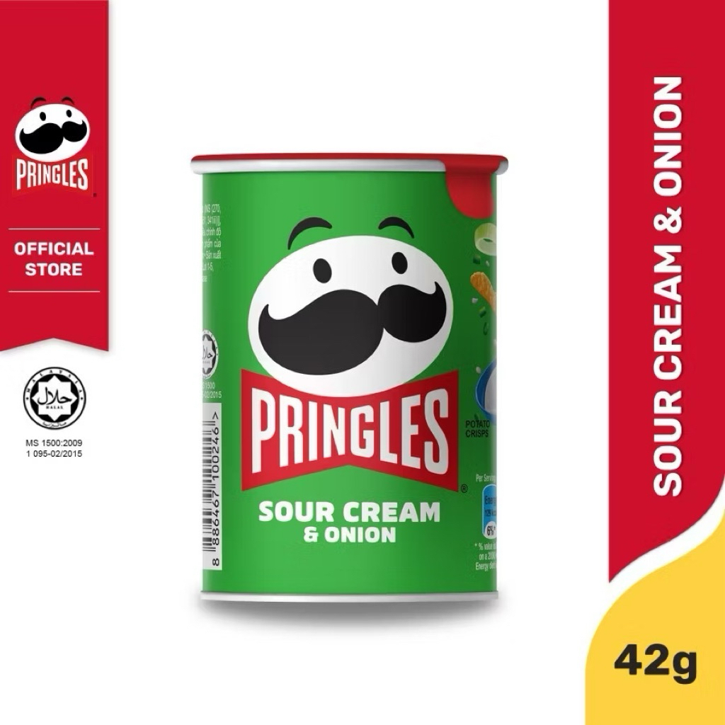 Jual Pringles Kecil /Mini Sour Cream And Onion 42gram | Shopee Indonesia