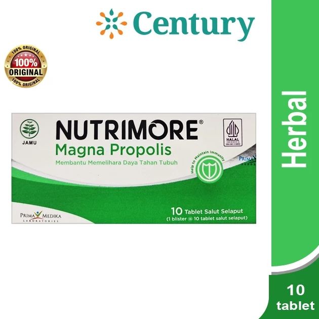 Jual NUTRIMORE MAGNA PROPOLIS ISI 10 TABLET / DAYA TAHAN TUBUH ...