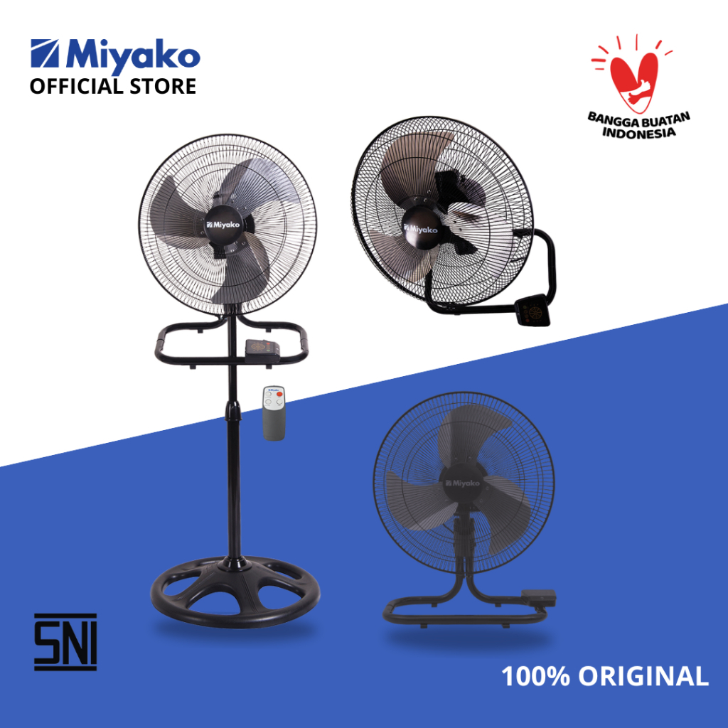 Jual Kipas angin Miyako KST-18 RC kipas angin Tornado 3 fungsi yaitu ...