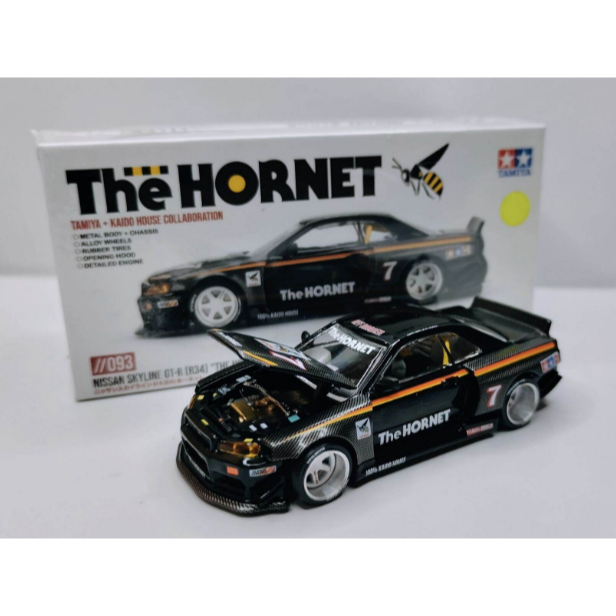 Jual MINI GT KHMG093 KAIDO NISSAN SKYLINE GTR R34 TAMIYA "THE HORNET ...