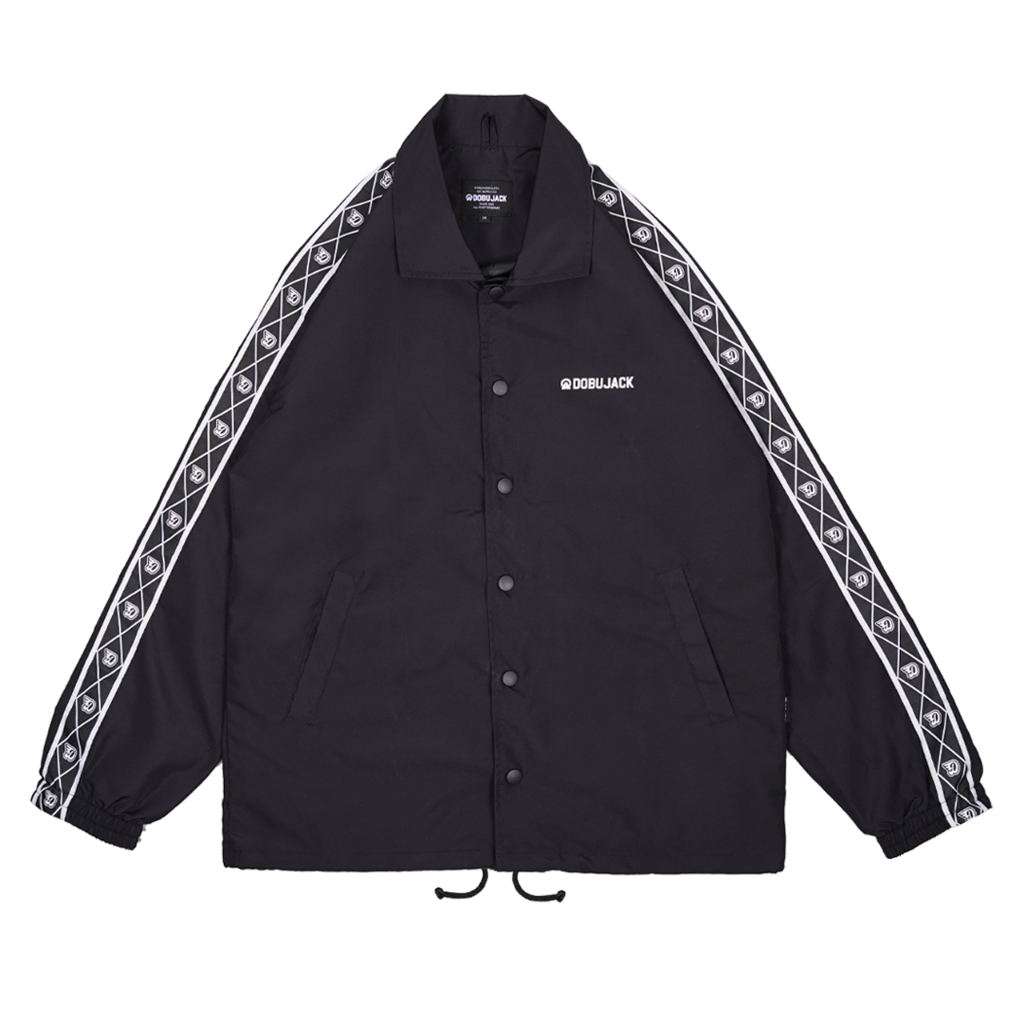 Jual Dobujack Coach Jacket Okla Black | Shopee Indonesia