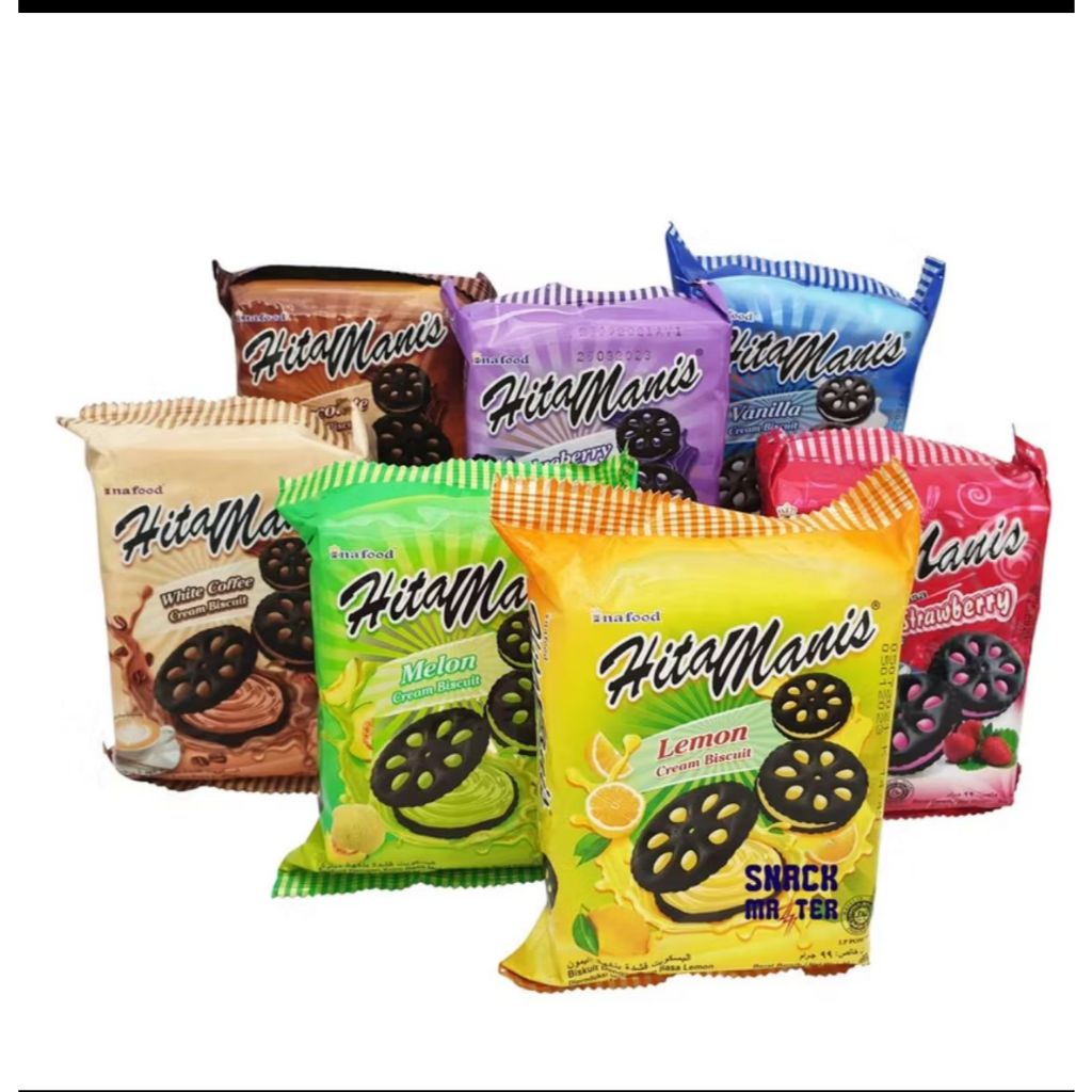 Jual (Nily Beauty) Okebis Hitam Manis Cream Biskuit 36-1pack (isi 12pcs ...