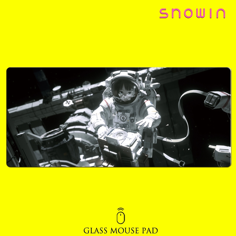 Jual SHOWIN Glass Mousepad Gaming Mousepad Deskmat Kaca Mouse Pad Micro ...