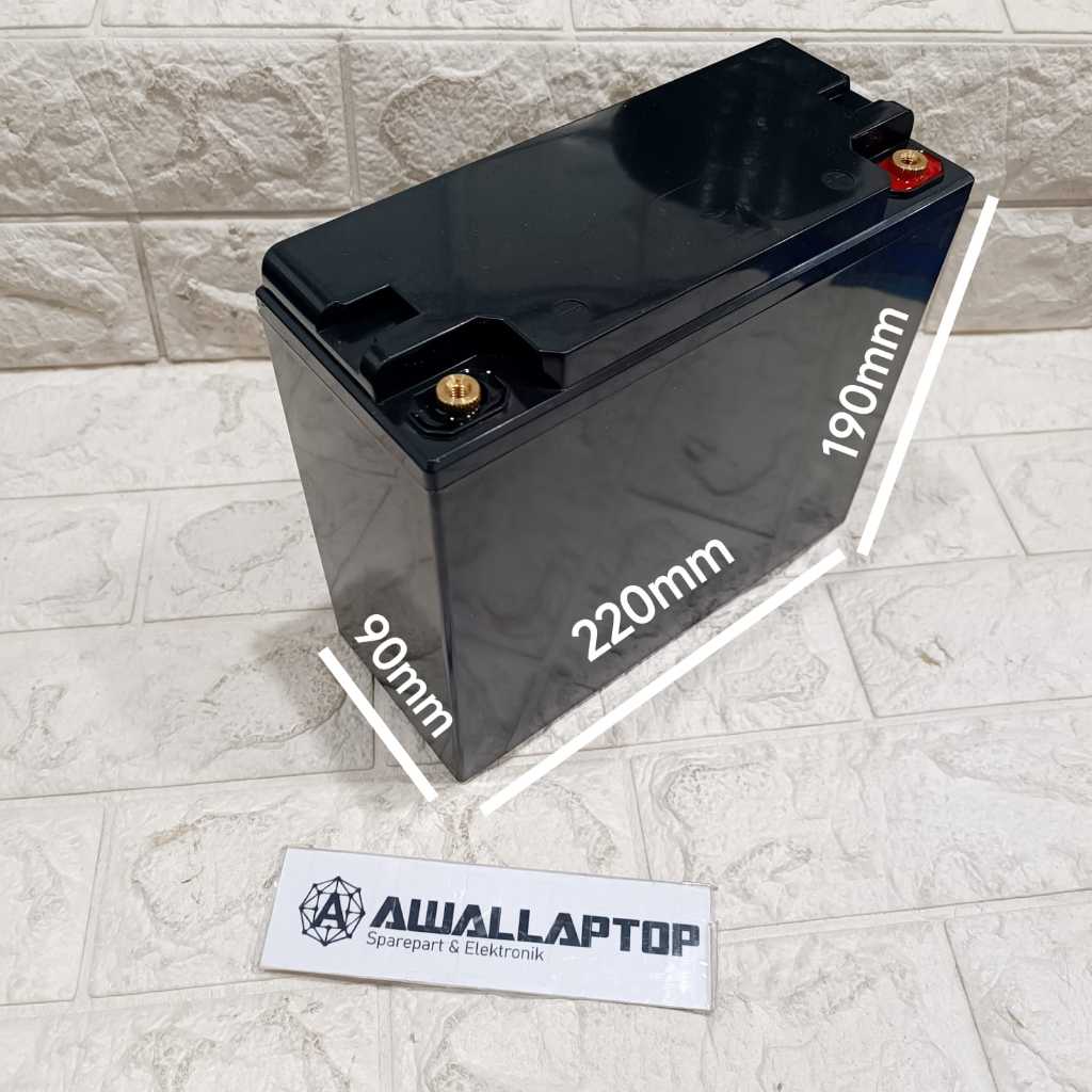 Jual box baterai aki mobil 30Ah 12v 40A lifepo4 lithium aki baterai ...