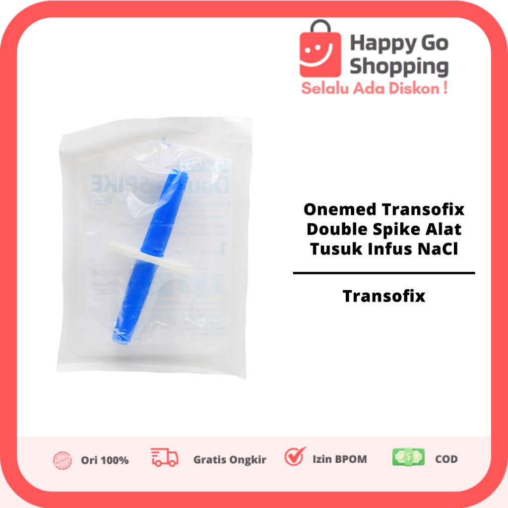 Jual Onemed Transofix Double Spike Alat Tusuk Infus NaCl | Shopee Indonesia