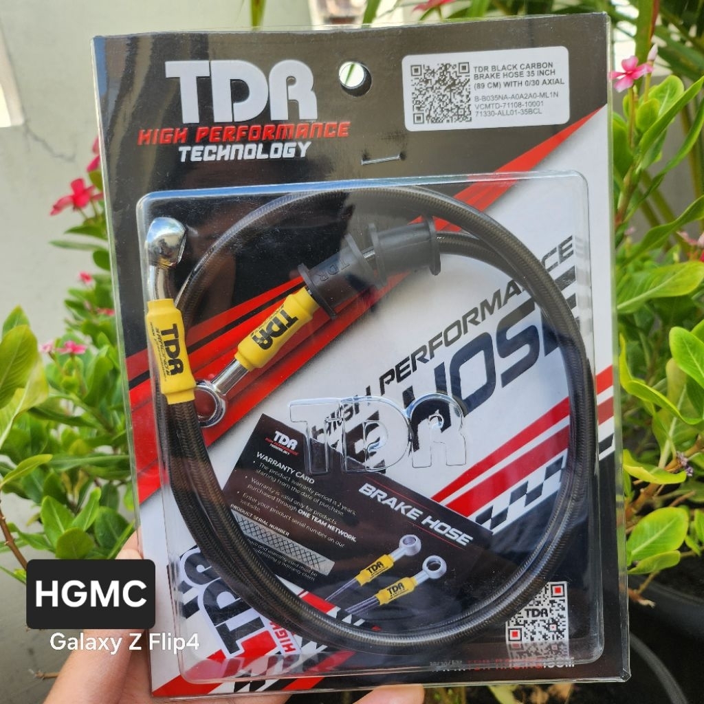 Jual Selang rem depan original TDR Racing Karbon 35 Inch/89 CM ...