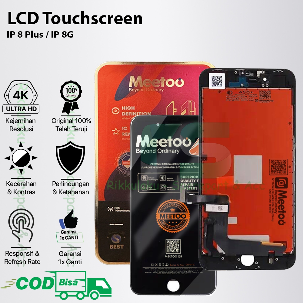 Jual LCD Touchscreen IP 8 / 8G / 8 Plus Original 100% Fullset | Shopee ...