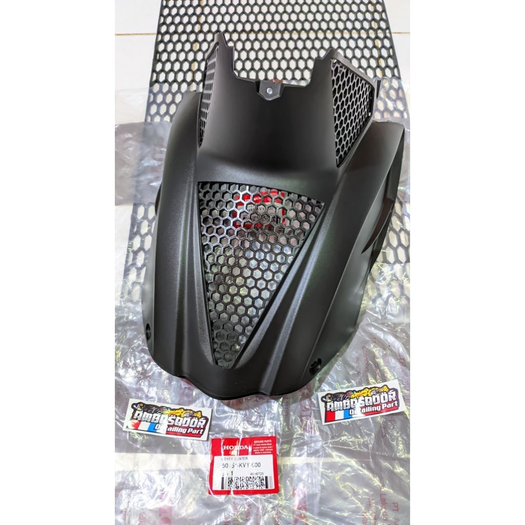 Jual Cover Dek Mesin Beat Karbu Hexagonal 3D | Shopee Indonesia