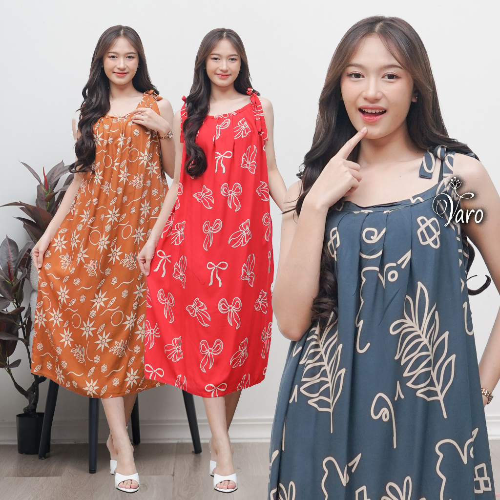 Jual Varo Daster Yukensi Bahan Rayon Premium LD 125 cm Adem Kekinian ...