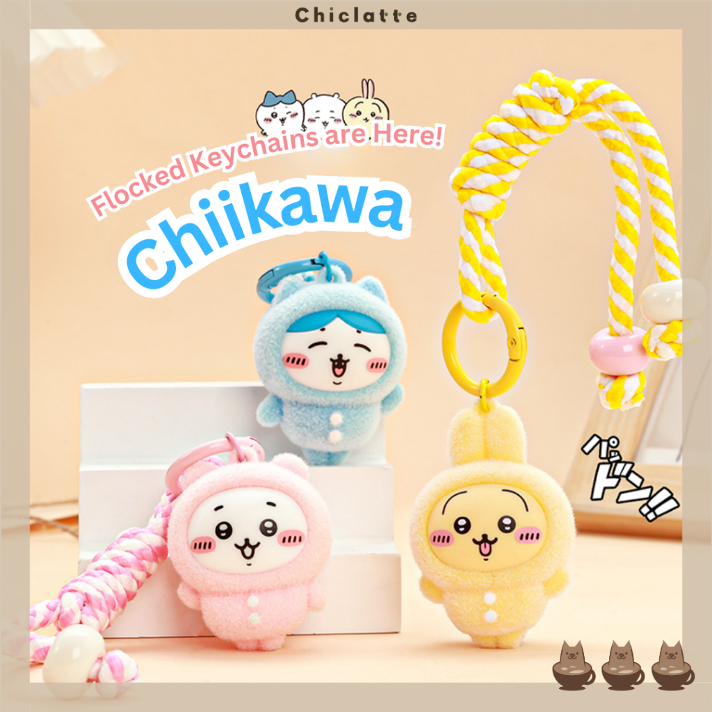 Jual [CHICLATTE] Strap Chiikawa Keychain (Chiikawa/Usagi/Hachiware ...