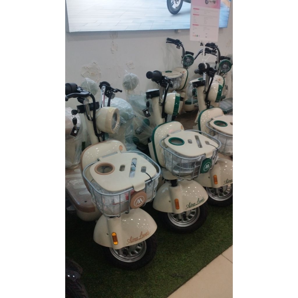 Jual standar sepeda listrik aima meta pro | Shopee Indonesia