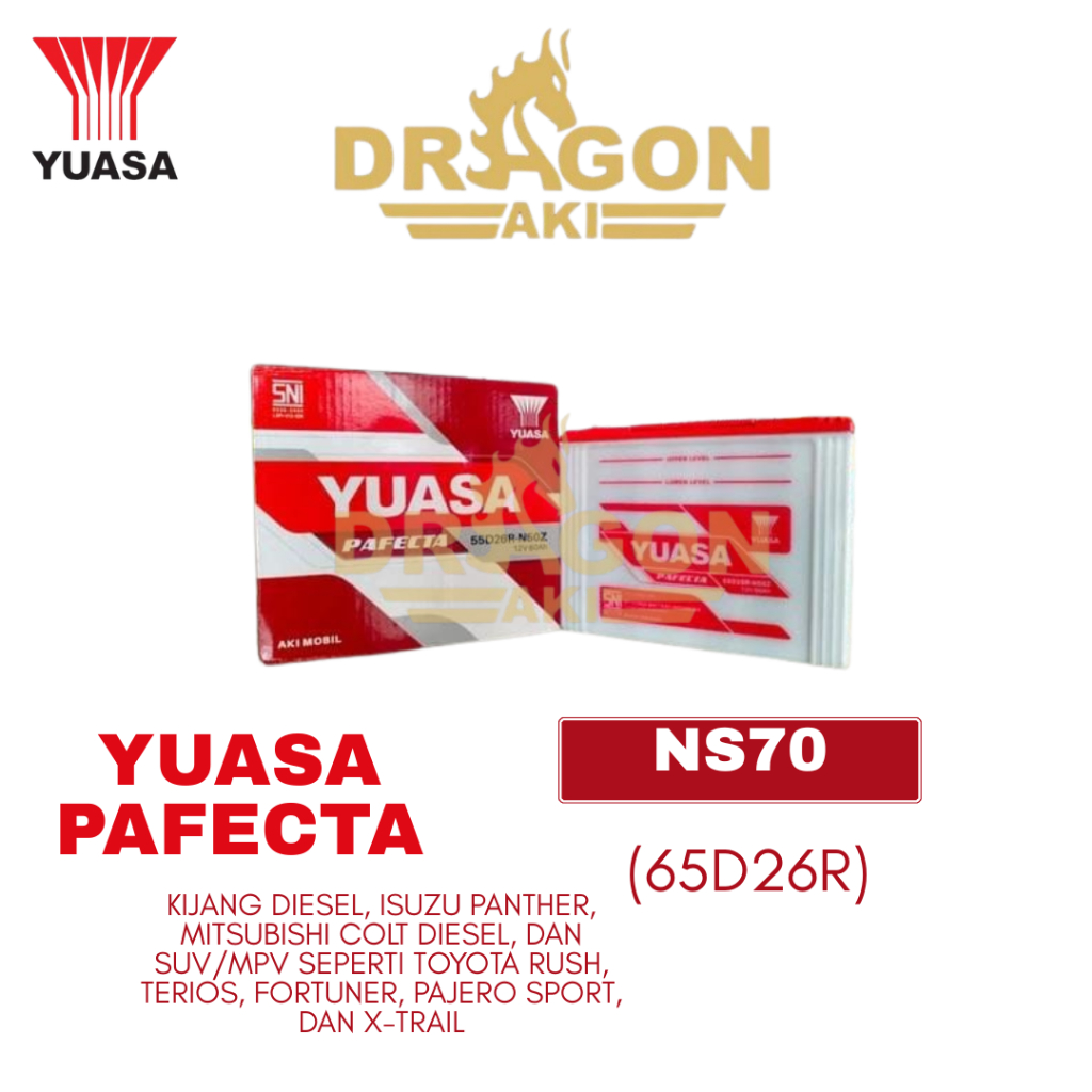 Jual AKi Mobil Yuasa NS70 DIGUNAKAN OLEH MOBIL TAXI,SAGA,FORD DLL ...