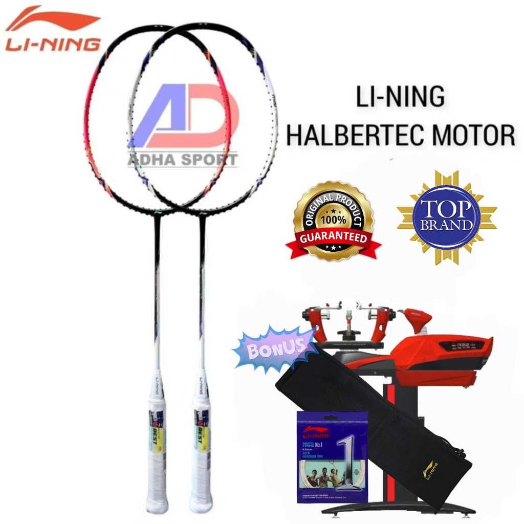 Jual Lining Halbertec Motor 3U 4U 5U Raket Badminton Bulutangkis ...