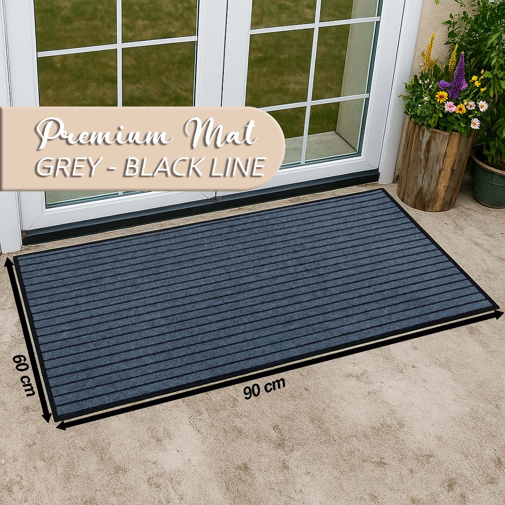 Jual Keset Non-slip Premium Outdoor Ukuran 60x90cm Depan Pintu Rubber ...