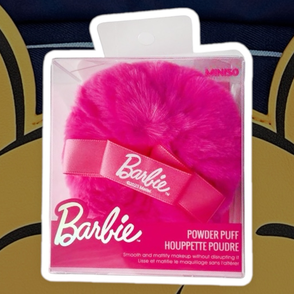 Jual MINISO BARBIE POWDER PUFF BEDAK ALAT MAKEUP EMPUK | Shopee Indonesia