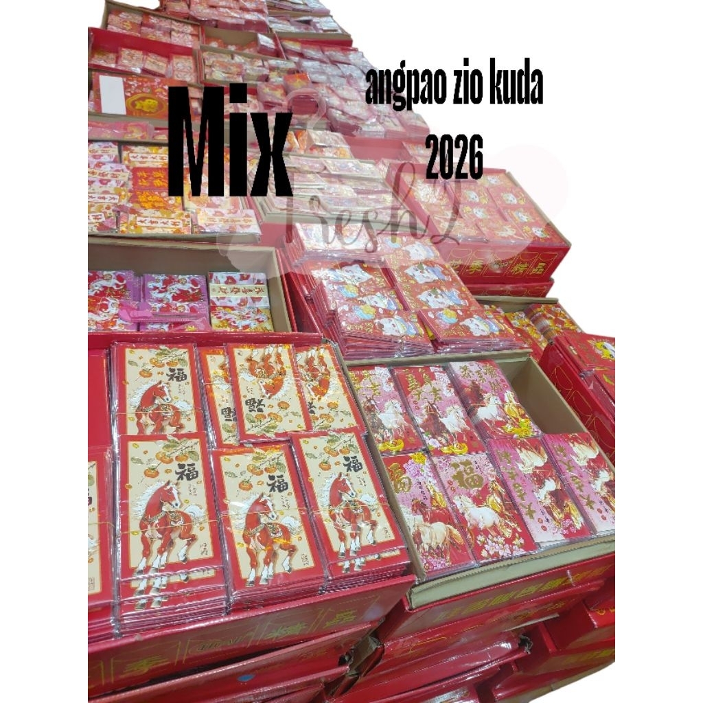 Jual 4 PAK CEBAN ANGPAO SIO KUDA PANJANG / GROSIR ANGPAO SIO KUDA ...