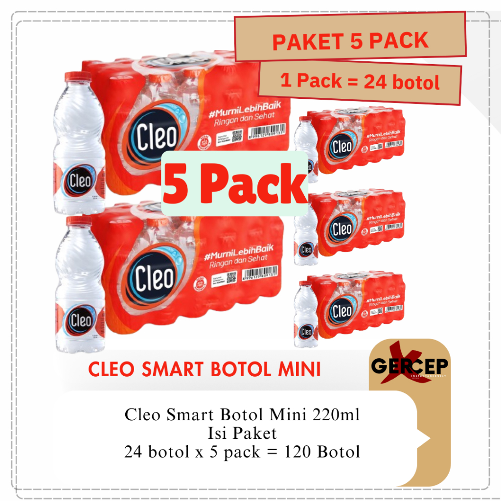 Jual Cleo Botol Mini Terlengkap & Harga Terbaru Mei 2026 | Shopee Indonesia