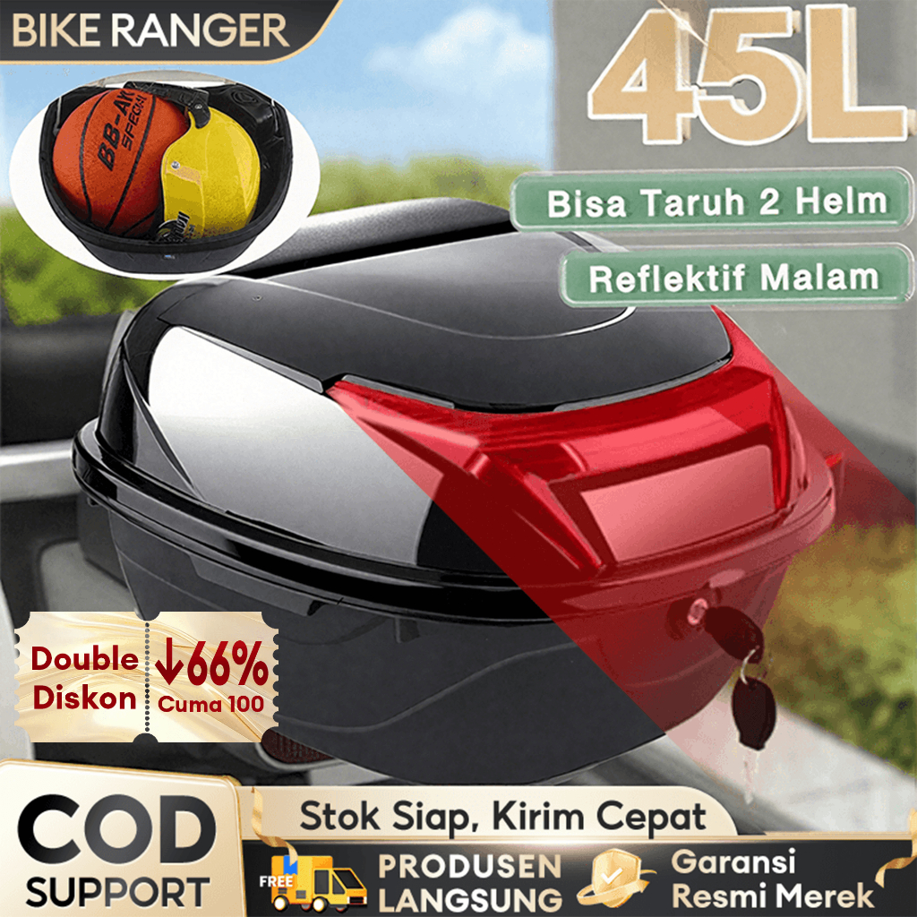 Jual Anchi Box Motor Belakang box motor Bagasi Motor Listrik Dipertebal ...