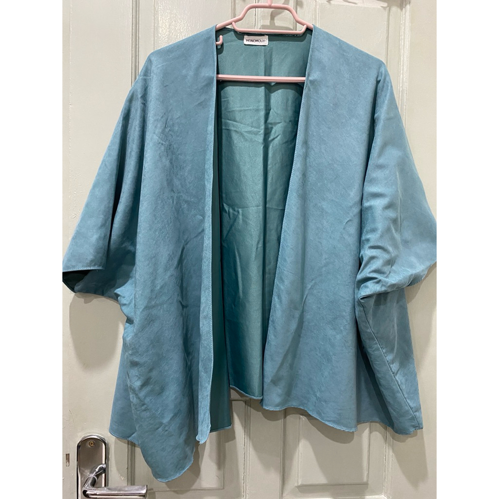 Jual outer luaran warna biru | Shopee Indonesia