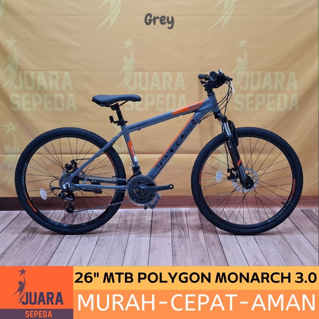 Jual SEPEDA GUNUNG POLYGON MONARCH 3.0 MTB M3 26 INCH ALLOY | Shopee ...
