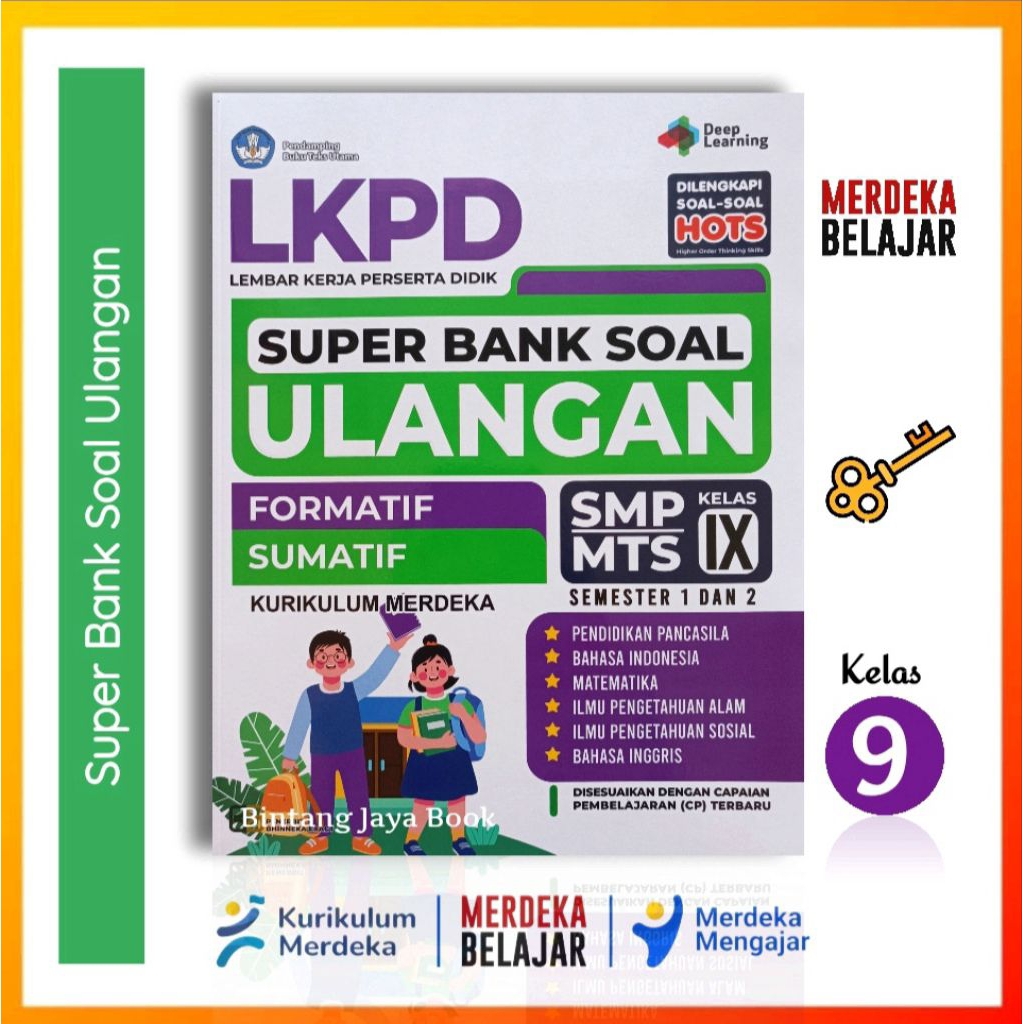 Jual Buku Lembar Kerja Peserta Didik/Buku LKPD SMP/MTs Kelas 9 ...