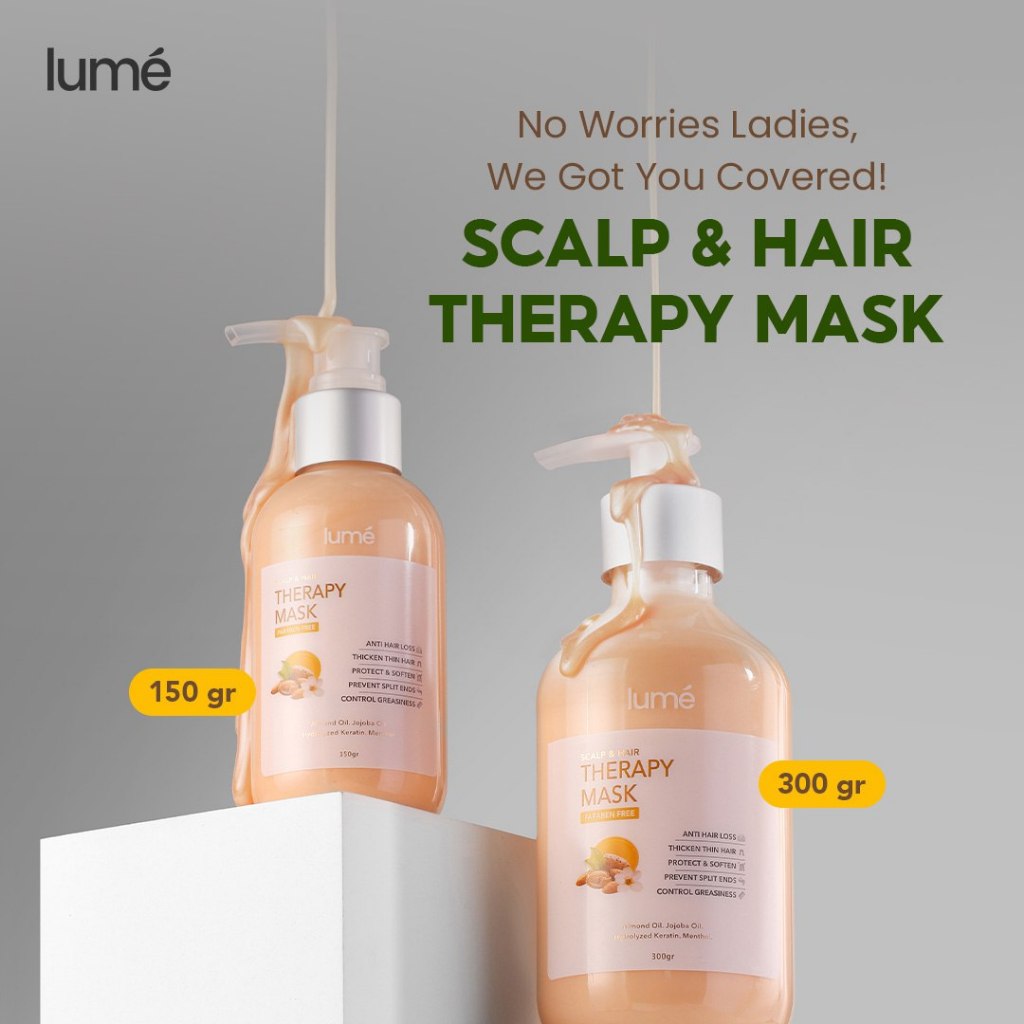 Jual Lume Hair Therapy Mask By House Of Lume Masker Rambut Untuk Kulit ...