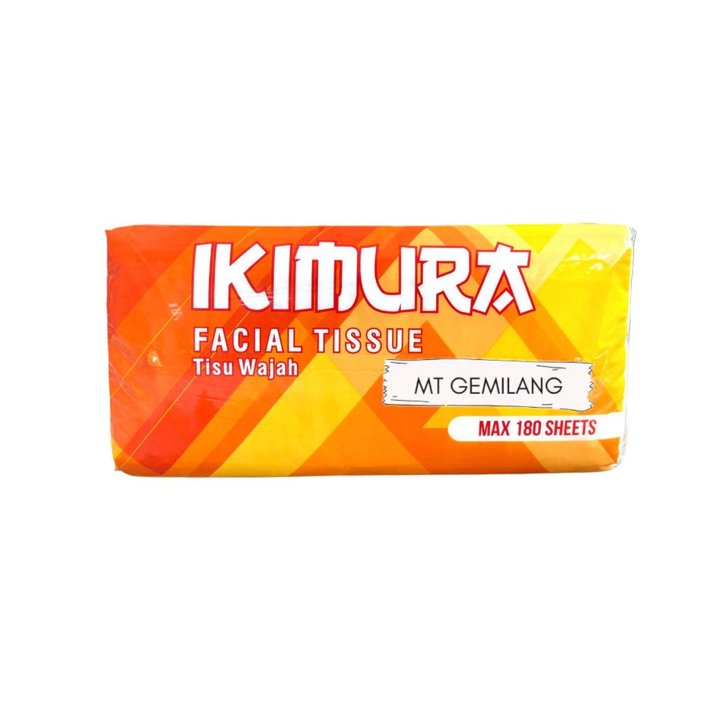 Jual IKIMURA Facial Tissue Tisu Wajah Lembut & Higienis – 180 Sheets ...