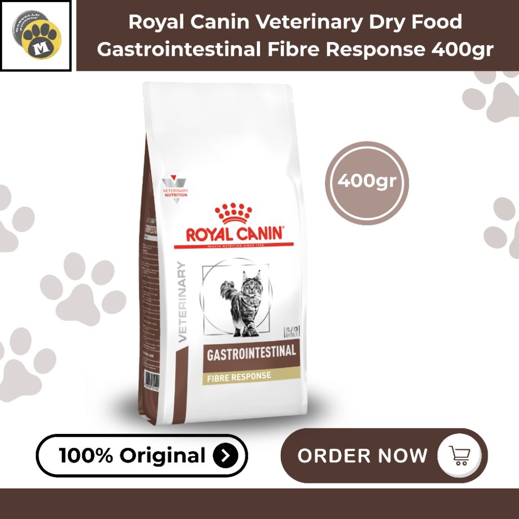 Jual Royal Canin RC Gastrointestinal Fibre Response Cat 400gr | Makanan ...