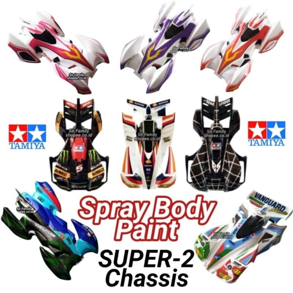 Jual Original Tamiya Mini 4WD Body Untuk Chassis Super-2 | Shopee Indonesia