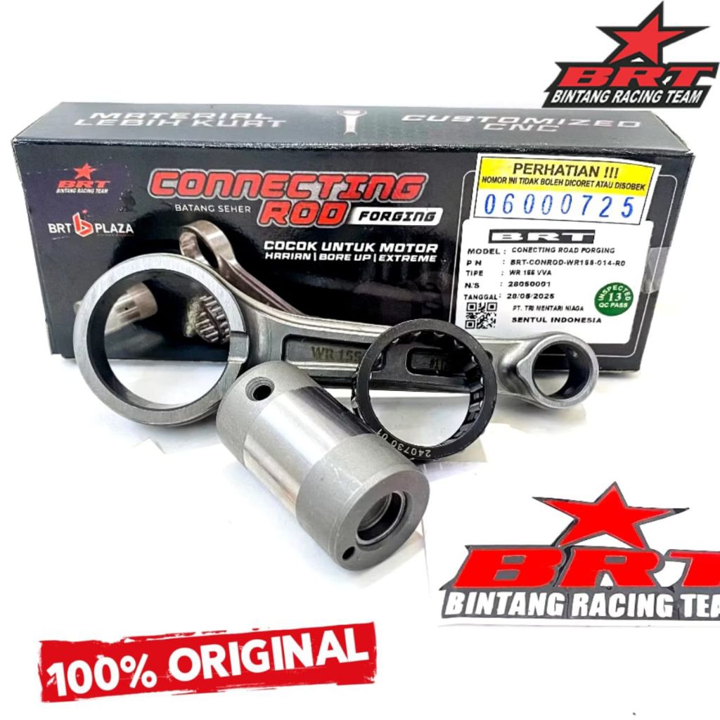 Jual Stang Seher BRT WR 155 Connecting Rod R15 V3 R15M Conrod Piston ...