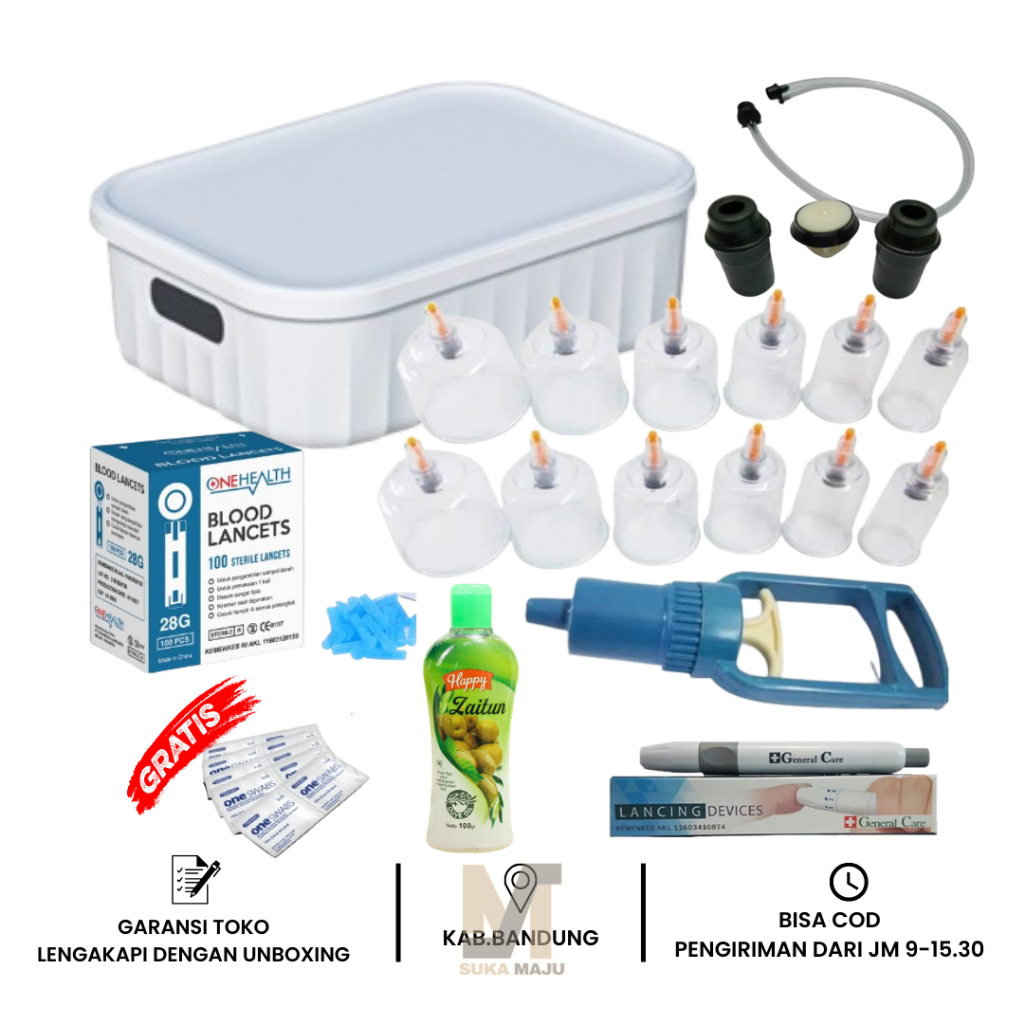 Jual Alat Bekam Set Pen Lancet/ Alat Kop Angin isi 12 Set Pen Lancet ...