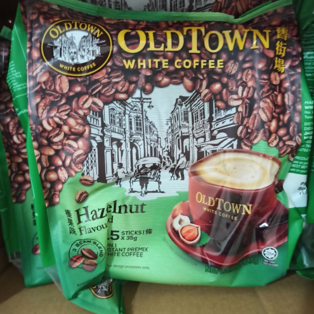 Jual OLDTOWN WHITE COFFEE 3 in 1 hazelnut (15sachet) exp bln 9/2026 ...