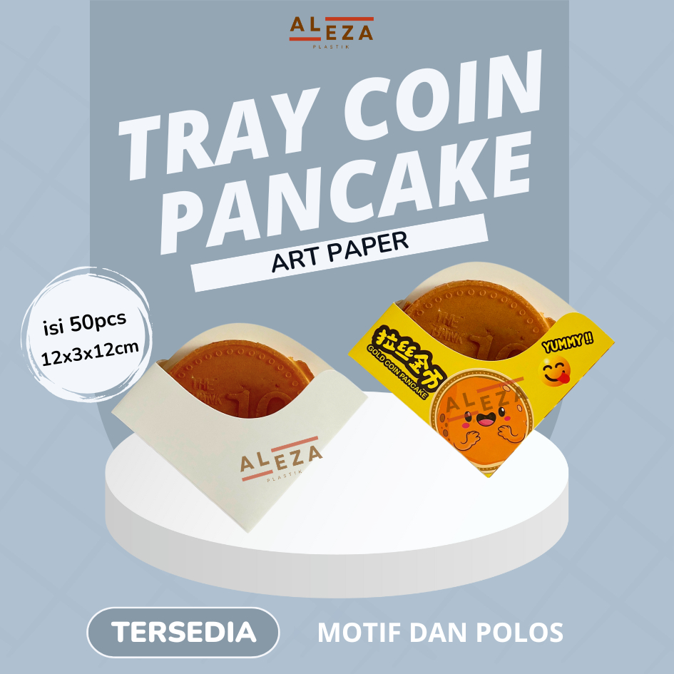 Jual Tray Coin Pancake | Dus Coin Pancake Korea | Box Coin Pancake isi ...