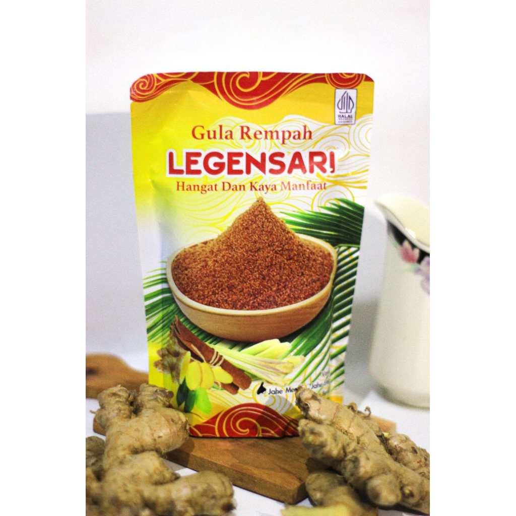 Jual LEGENSARI-Gula Rempah Organik Jahe emprit Jahe Merah Sachet isi 10 ...