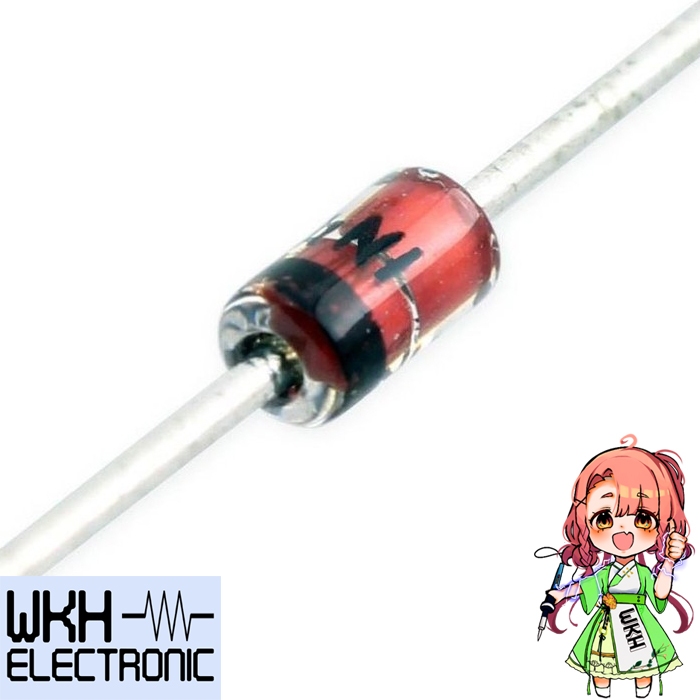 Jual Zener Dioda 1N4728A 3.3V 1W 1n4728 diode 3,3v in4728 in4728a 3V3 ...