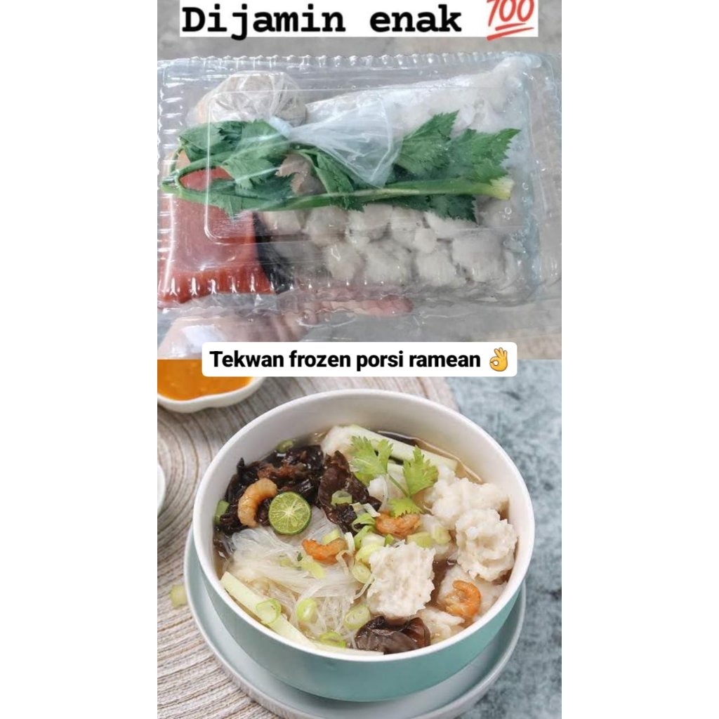 Jual Tekwan Family Size bisa utk 8 porsi [Rasa Enak] | Shopee Indonesia