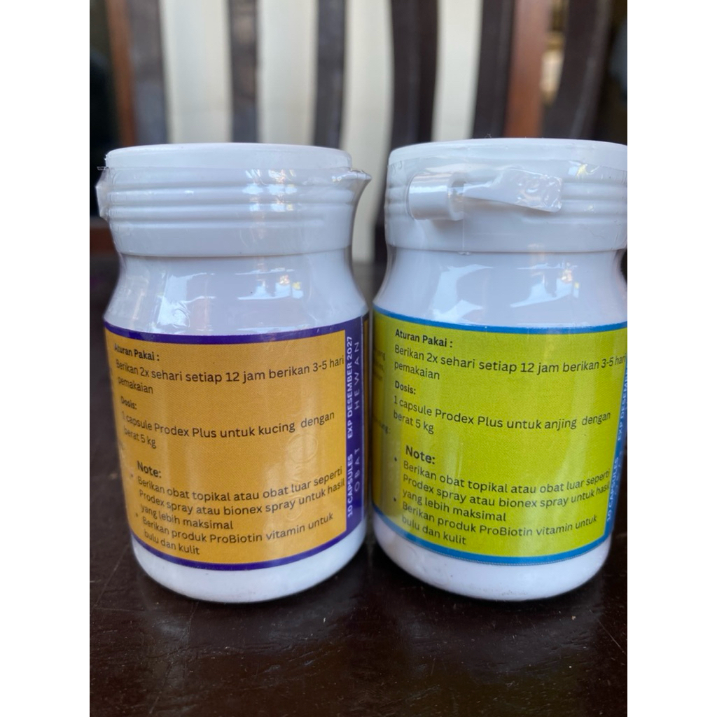 Jual PRODEX PLUS CAPS Obat capsule anti kudis, scabies dan infeksi ...