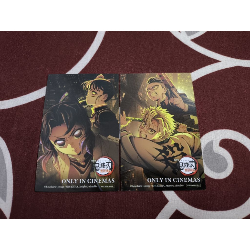 Jual Trading card cgv demon slayer official original | Shopee Indonesia